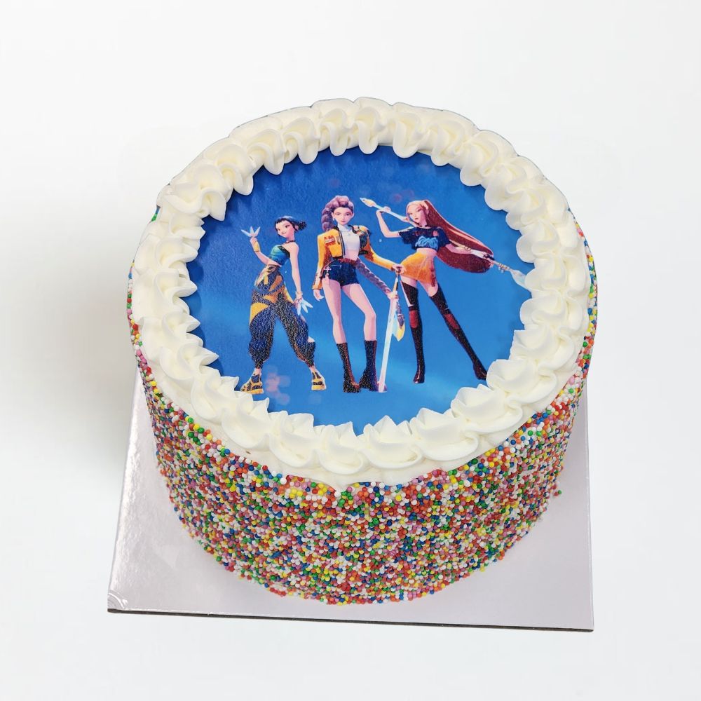 K POP DEMON HUNTERS Themed Cake Sydney | Cake Delivery Sydney K Pop ...